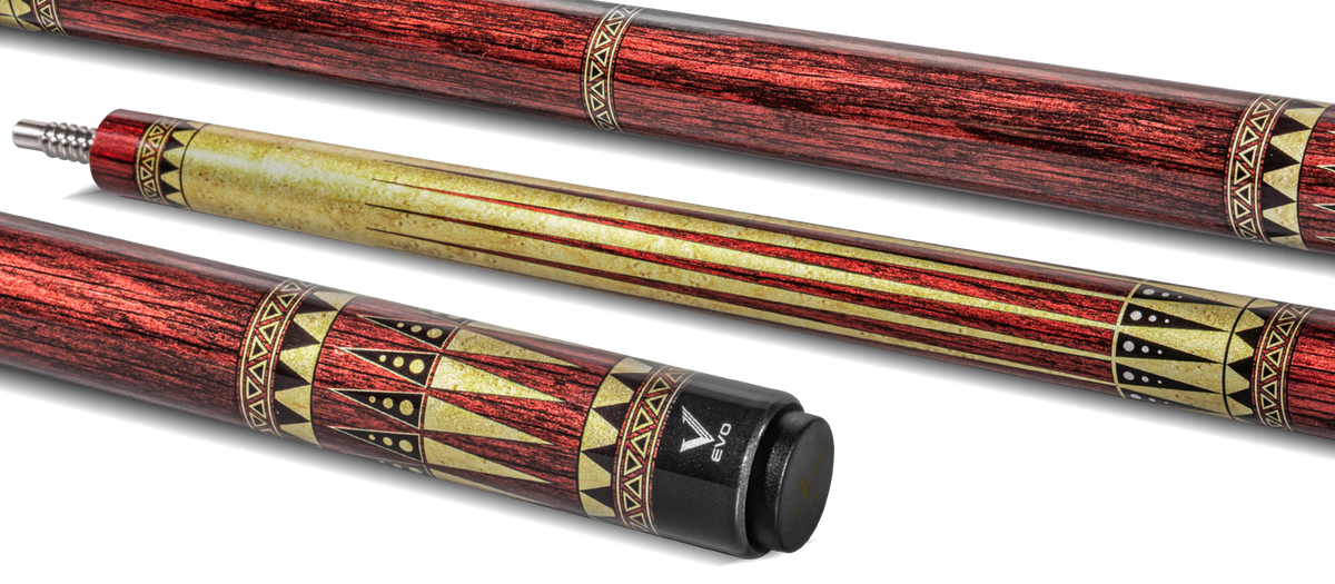 EVO WARRIOR POOL CUE - EMBER SUNSET