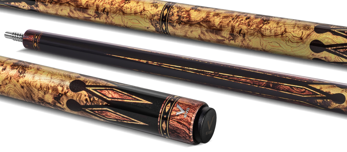 EVO WARRIOR POOL CUE - CANYON BRONZE