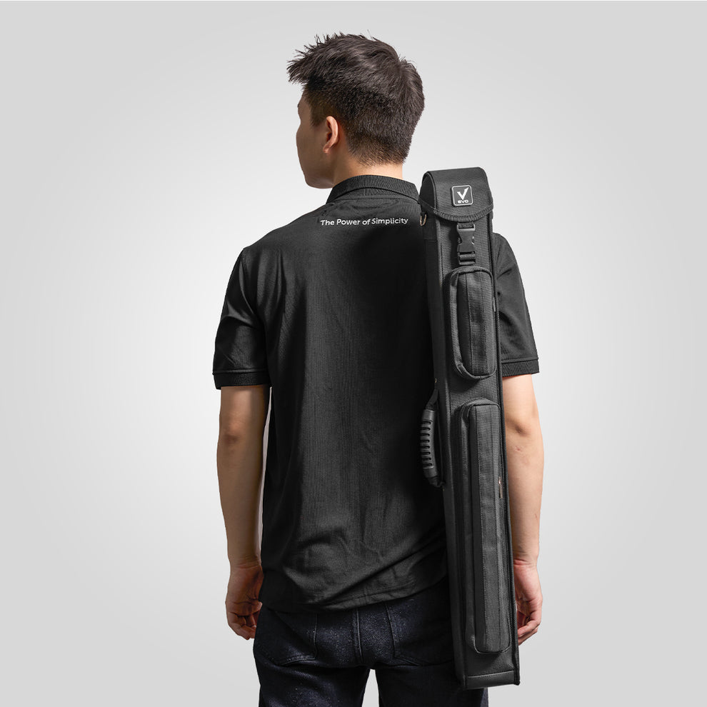 EVO Hard Cue Case 2x3 - BLACK