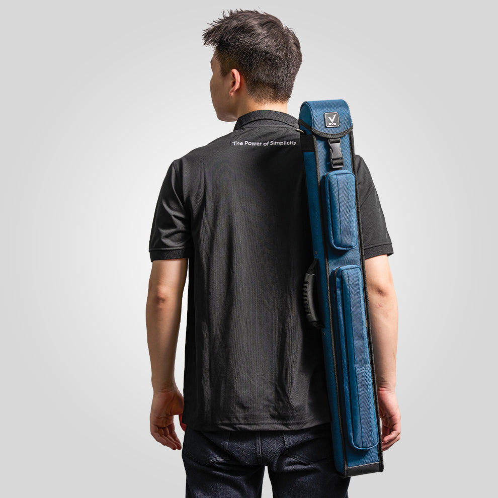 EVO Hard Cue Case 2x3 - BLUE