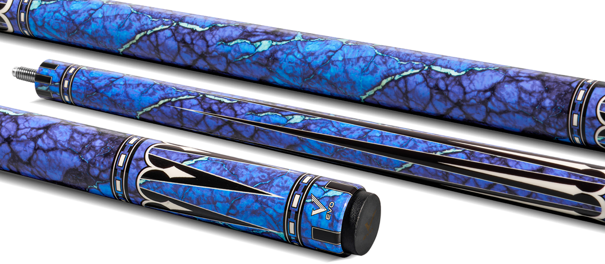 EVO GEMSTONE POOL CUE - SKYFLARE