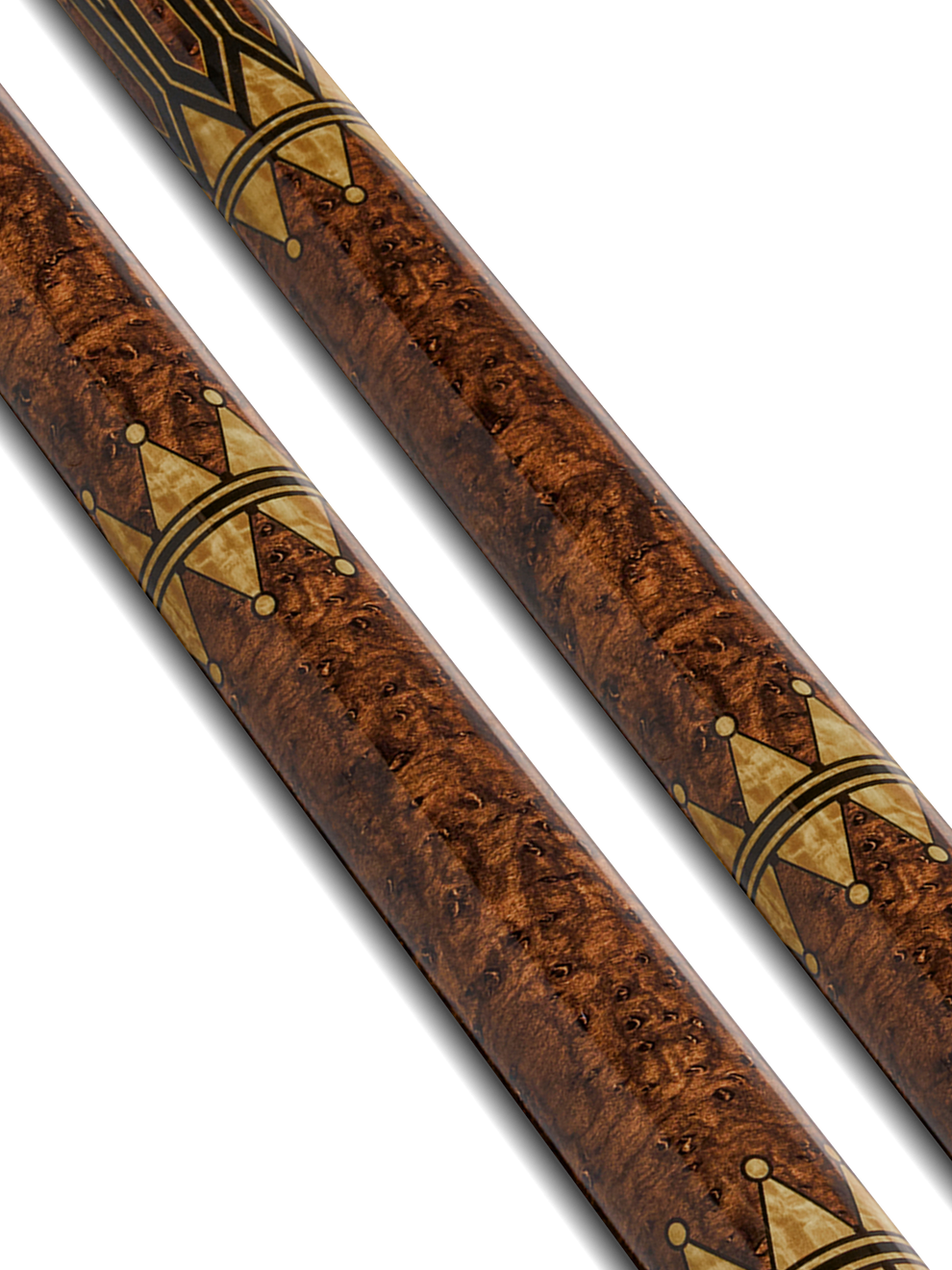 EVO CRYSTAL POOL CUE - UMBER CREST
