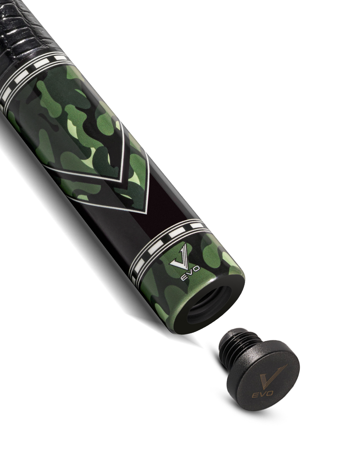 EVO RECON POOL CUE - VIPER - LEATHER WRAP