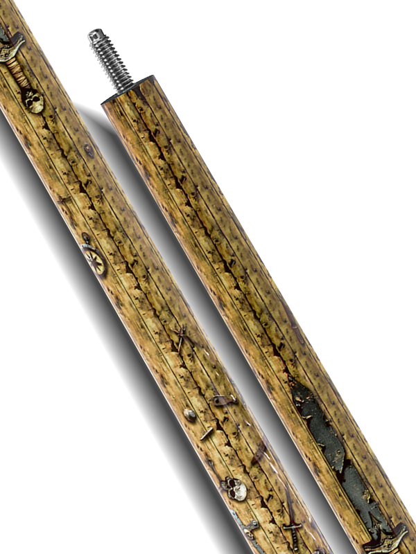 EVO PIRATES POOL CUE - GOLDEN PLUNDER