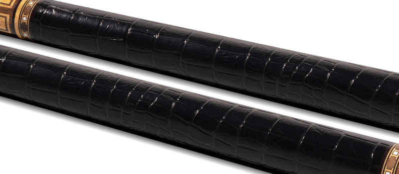 EVO LUNA POOL CUE - GOLDEN CREST - LEATHER WRAP