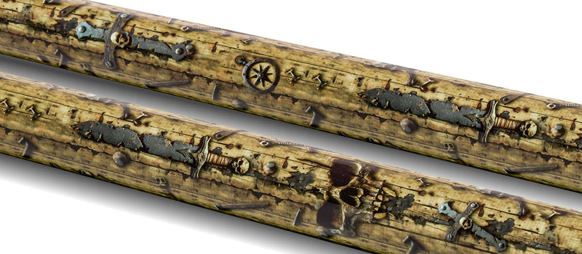 EVO PIRATES POOL CUE - GOLDEN PLUNDER