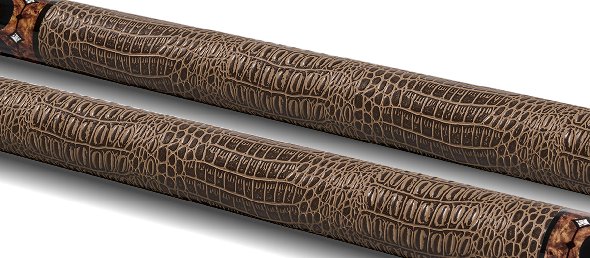 EVO CROWN POOL CUE - MONARCH BLADE - LEATHER WRAP