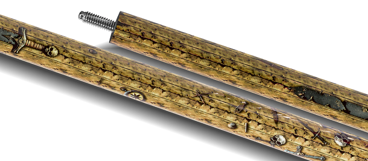 EVO PIRATES POOL CUE - GOLDEN PLUNDER