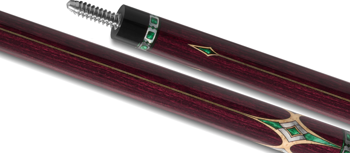 EVO ROYALE POOL CUE - GARNET CREST