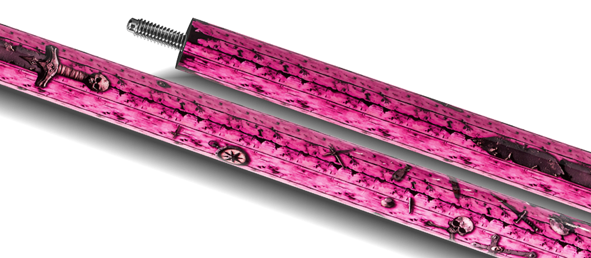 EVO PIRATES POOL CUE - ROSE RAID