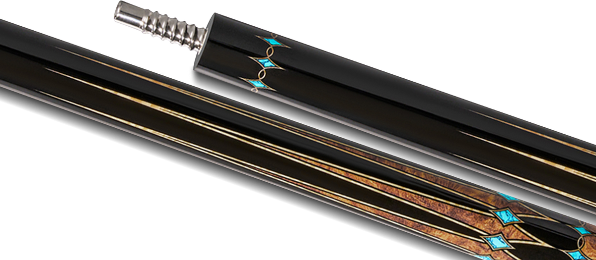 EVO CRYSTAL POOL CUE - EMBER VEIN