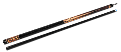 EVO LUNA POOL CUE - GOLDEN CREST - LEATHER WRAP